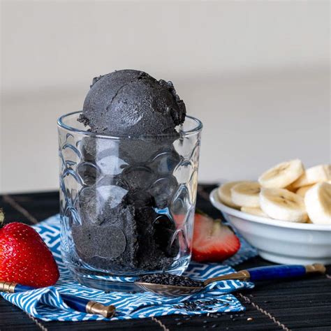 What Goes Well With Black Sesame Ice Cream