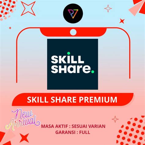 Jual Skillshare Premium 1 Tahun Murah Bergaransi Skill Share Online