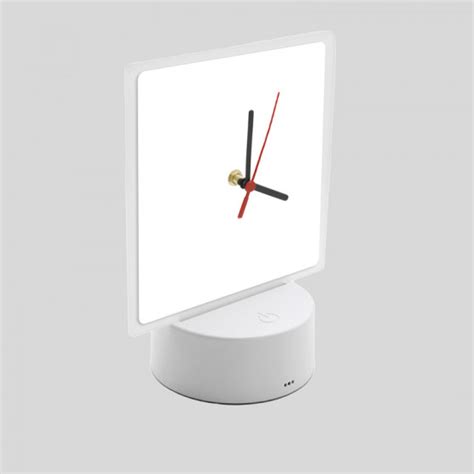 Rectangle Led Clock Base