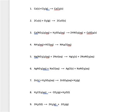 [solved] For Each Of The Reactions Below Classify As A Combination Course Hero