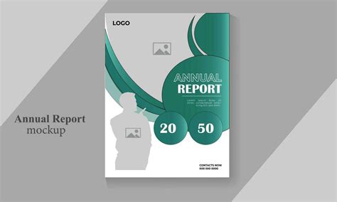 Modern Company Annual Report Flyer Template 36390051 Vector Art At Vecteezy
