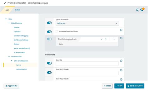 Configuration Of The Citrix Workspace App On Igel Os