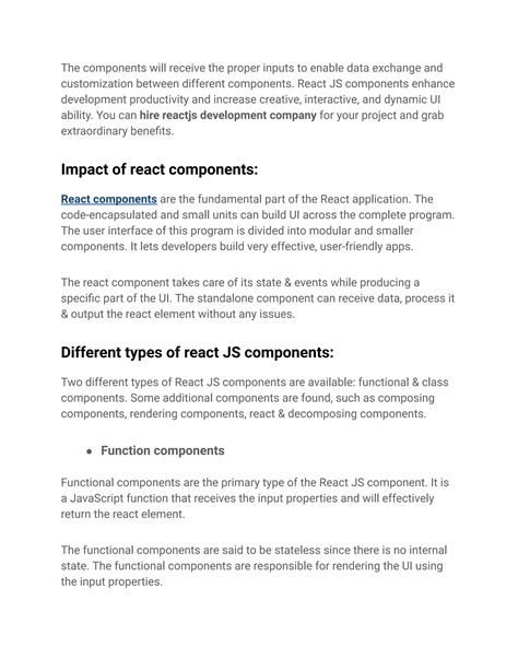 How To Create Components In Reactjs Pdf