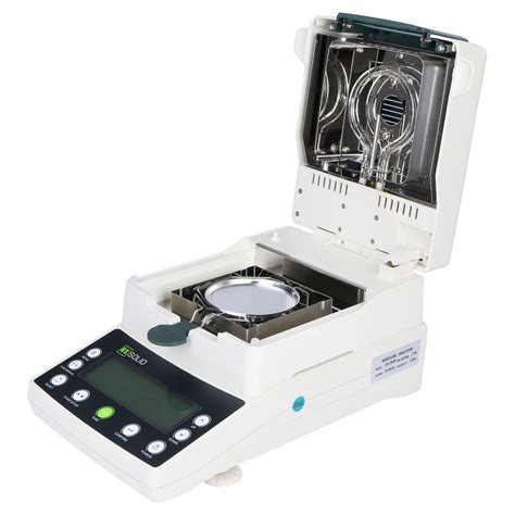 Moisture Analyzer 110g X 5mg 01 Readability Halogen Moisture Balanc