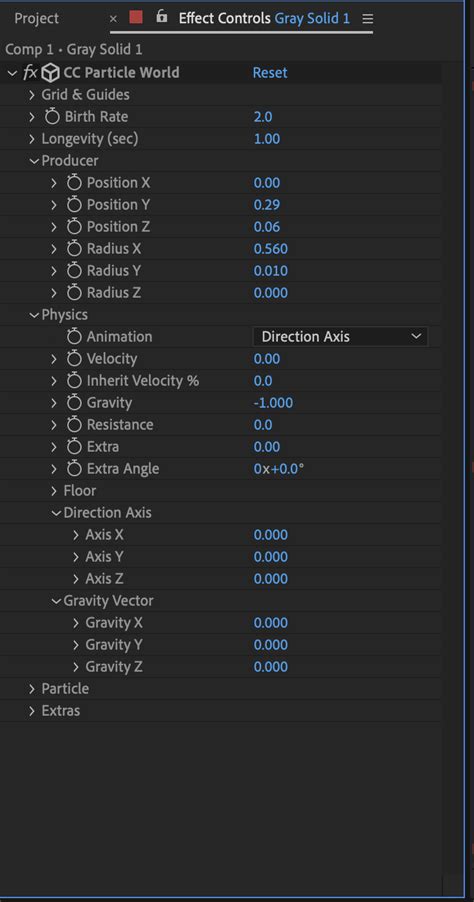 How To Make Particles From Cc Particle World Shoot Adobe Product