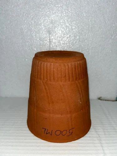 Brown Clay 500 Ml Lassi Kullad For Tea Shop At ₹ 530piece In Khurja