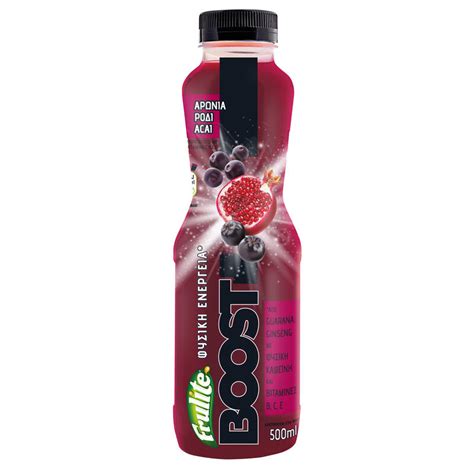 Frulite Boost Αρώνια Ρόδι Acai 500ml Market In