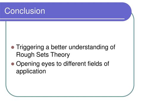 Ppt Example Applications Of Rough Sets Theory A Survey Powerpoint