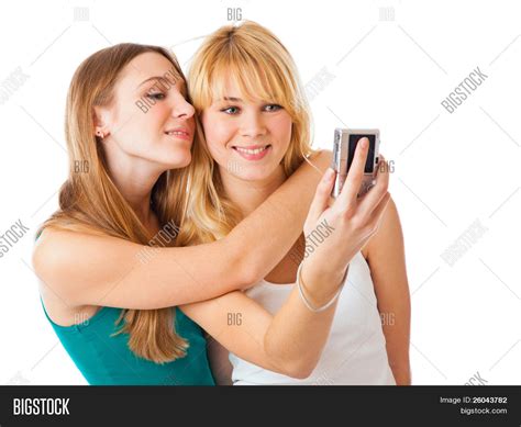 Two Teenage Girls Image And Photo Free Trial Bigstock