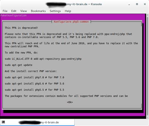 ubuntu debian ppa für php wechseln my it brain