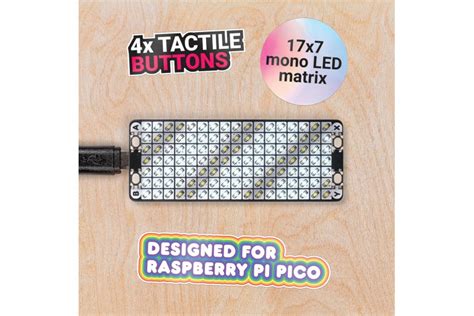 Pico Scroll Pack Kiwi Electronics