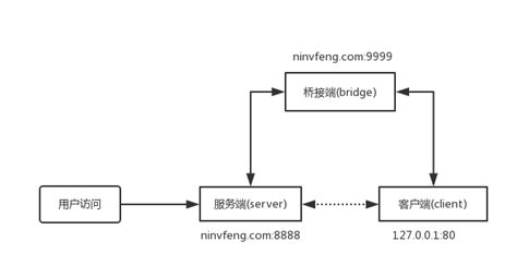 使用goproxy实现内网穿透 Ninvfeng Blog
