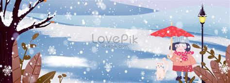 겨울 일러스트 레이터 바람 여행 소녀 24 태양 용어