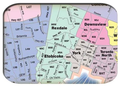 Southern Ontario Postal Code Map