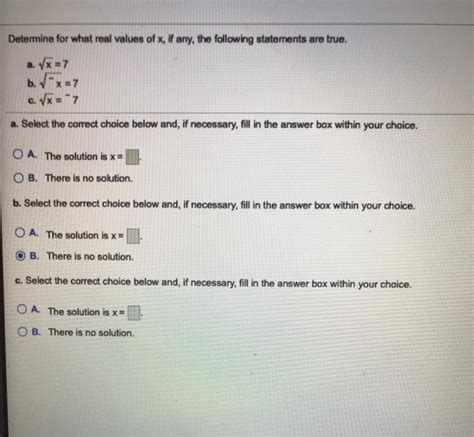 Solved Determine For What Real Values Of X If Any The Chegg Com