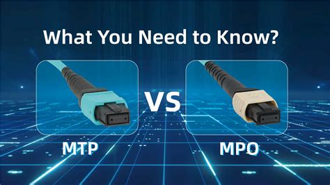Mtp® Vs Mpo Cables Understanding Key Differences To Buy Right 2025