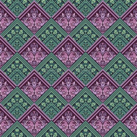 Vector Nature Patch Pattern Mosaic Background Stock Vector Illustration Of Patch Grid 190312918