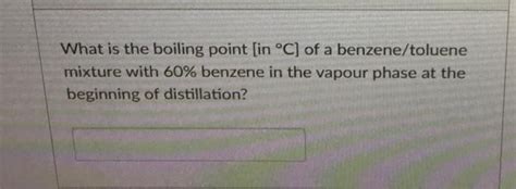 Solved Normal Boiling Point CWhat Is The Boiling Point In Chegg