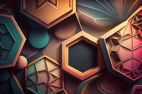 3d Rendering Of Futuristic Abstract Structure With Intricate And