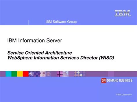 Ppt Ibm Information Server Powerpoint Presentation Free Download