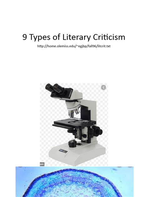 9 Types Of Literary Criticism Pdf