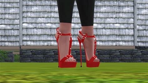 REMESh Giuseppe Zanotti Strap Sandals The Sims LoversLab