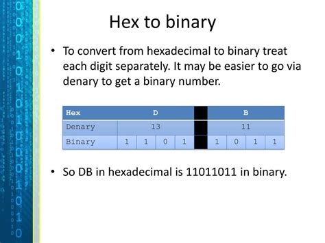 Lesson Objectives Understand The Hexadecimal Numbering System Ppt Download