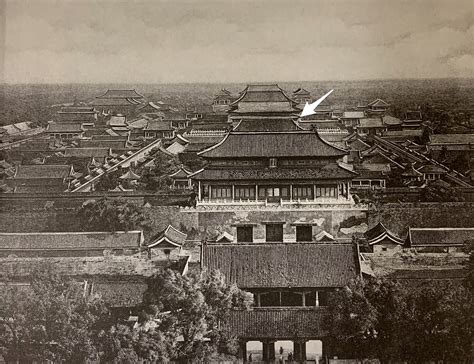 钦安殿的幡杆与夹杆石（flagpole And Stone Pedestal In The Hall Of Imperial Peace