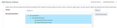 Configure JSON Query Indexes NCache Docs