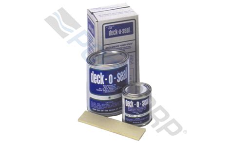 Pool360 24 Oz Gray Pour Grade Two Part Polysulfide Joint Sealant Kit 6 Per Case
