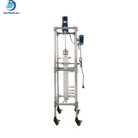 Laboratory Borosilicate Glass Distillation Column System For Chemical