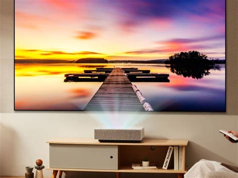 Could An Ultra Short Throw Projector Replace Your Tv We Tried The Lg Cinebeam Hu715q To Find