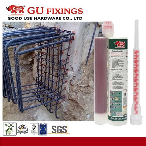 Taiwan Pure Epoxy Injection Chemical Anchor 400ml Ce Sgs Certification