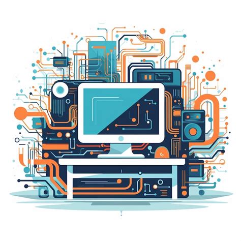 Computer Technology Pc Screen Desktop Isolated Internet Monitor Laptop