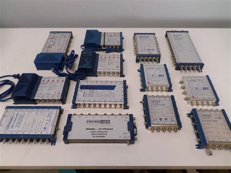 Spaun Multiswitch And Amplifier Parts Lot Untested Max Marine