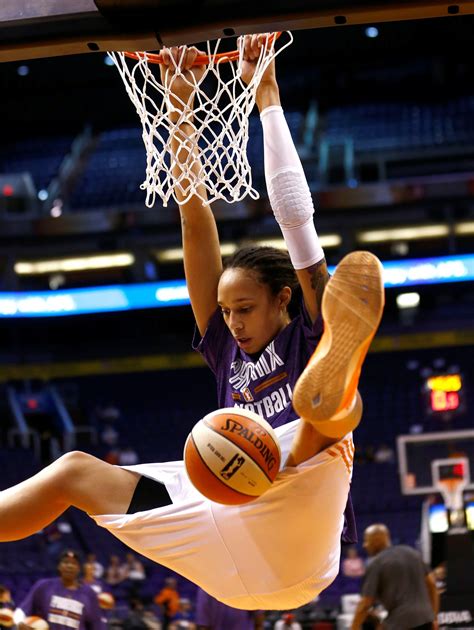 Brittney Griner Wnba Dunking Phoenix Mercury The Blessing And The