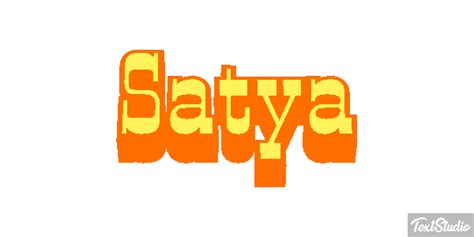 Satya Name Animated  Logo Designs