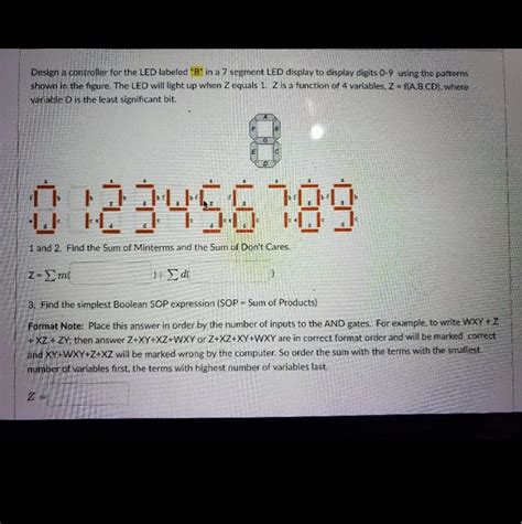 Solved Design A Controller For The LED Labeled In A Chegg