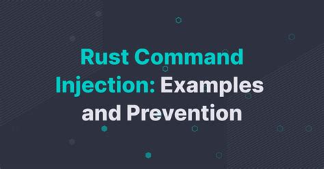 securing rust apps command injection prevention