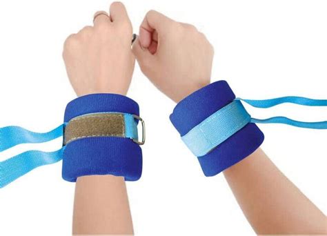4pcs Medical Bed Wrist And Ankle Restraints Limb Holders Soft Sponge