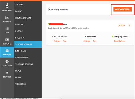 Laravel Sparkpost 400 Bad Request Domain Setup Stack Overflow