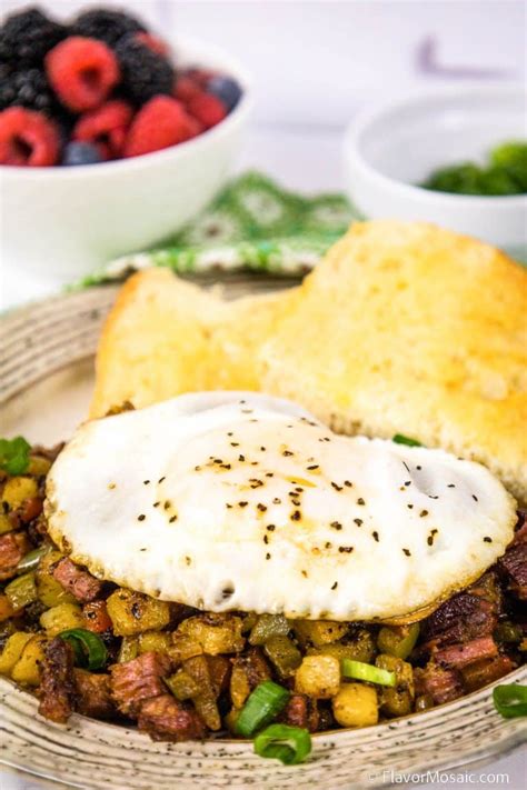 Crispy Corned Beef Hash Recipe Flavor Mosaic