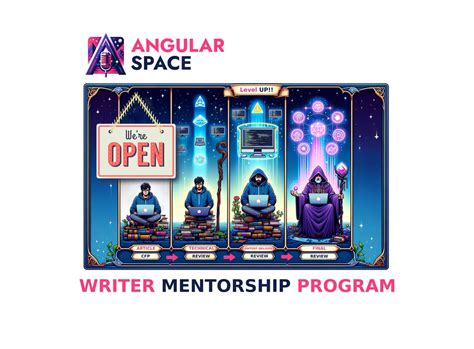 Apply To Join Angular Space Mentorship Program