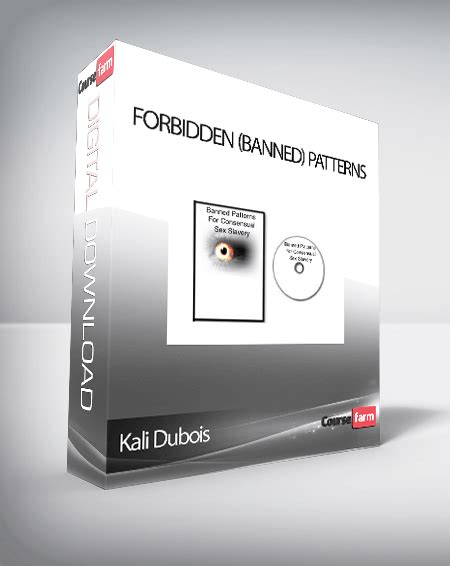kali dubois forbidden banned patterns course farm online