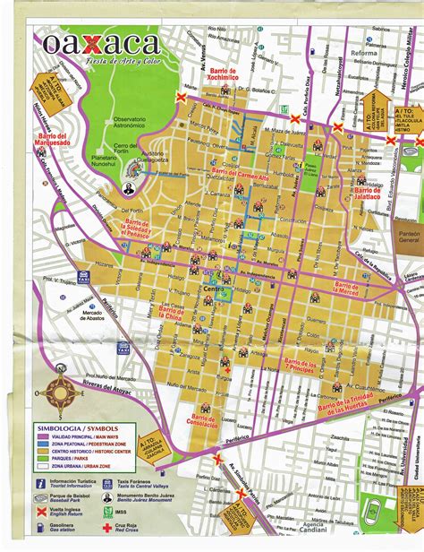 Printable Maps Mapa Físico De Oaxaca Vtlcmp