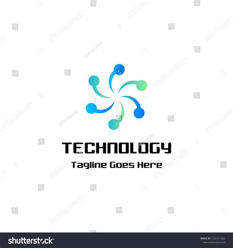 Abstract Technology Symbol Logo Icon Vector Stock Vector Royalty Free Shutterstock