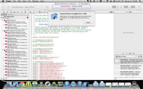 Objective C Converting Zxingobjc Qr Code Library Non Arc To Arc