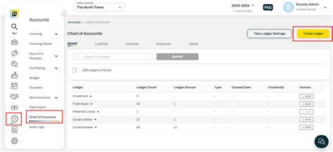 How To Create A Bank Or Cash Account Ledger Mygate Admin