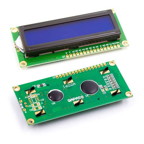 MÓdulo Display Lcd 1602a 16x2 Luz Fondo Azul Conectrol S A Electrónica And Informática Madrid