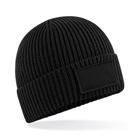 Fashion Patch Beanie Beechfield Brands